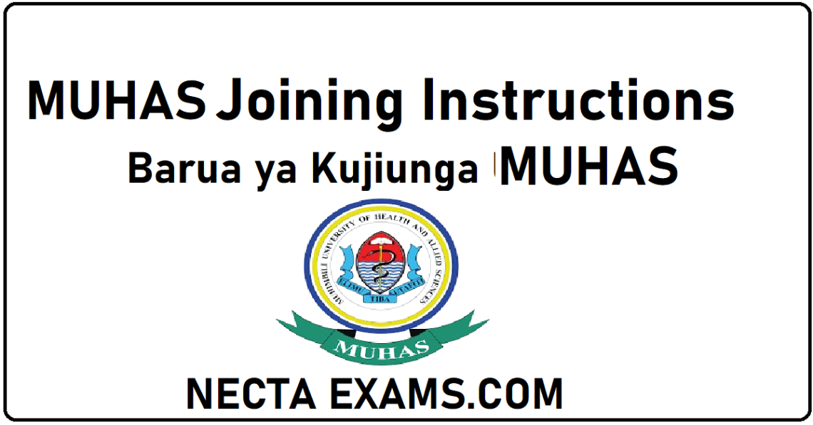 SUA Joining Instructions 2025/2026 | Barua ya Kukubaliwa Kujiunga Sokoine University of ...