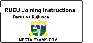 Ruaha Catholic University Joining Instructions 2025/2026 | Fomu ya ...